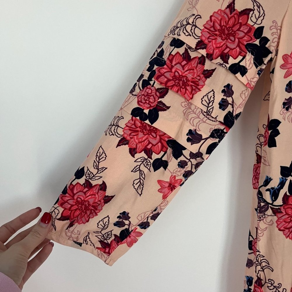 Matilda Jane Livery Millie Pink Floral Print Long Sle… - Gem